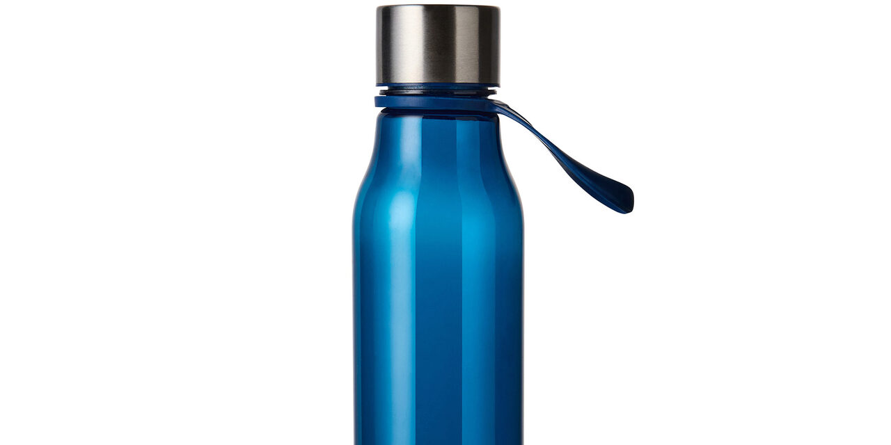 Lean tritan water bottle